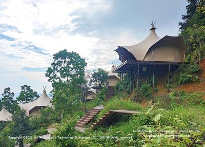 Cina Multi tende all'aperto funzionali di Indiana Tent With High Peak per la località di soggiorno o Glamping in vendita