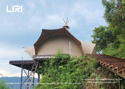 Cina Multi tende all'aperto funzionali di Indiana Tent With High Peak per la località di soggiorno o Glamping in vendita