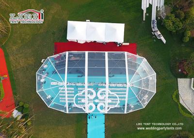 Cina Chiaro tetto tende all'aperto di un evento della struttura con il materiale dell'alluminio 6061 in vendita
