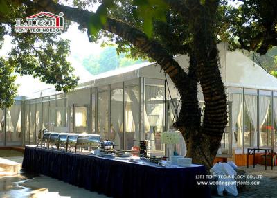 Cina Chiara tenda trasparente della tenda foranea di evento con la bella decorazione per nozze in vendita
