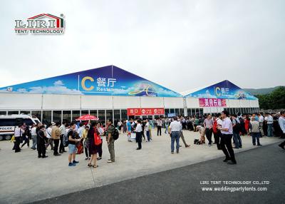 China 50m van het de Tentoonstellings Thermodak van Breedte de Witte pvc Grote Openlucht Grote Tenten voor Modeshow Te koop