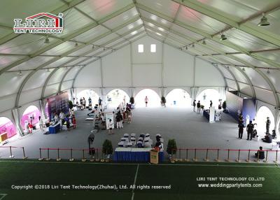 Cina Tenda su misura resistente UV di 50m x di 30 TFS, tende curve di evento sportivo in vendita