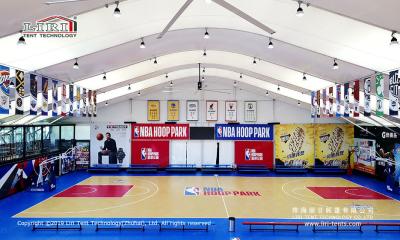 Cina Tende variopinte di avvenimento sportivo del tessuto del PVC per calcio/campo da badminton in vendita