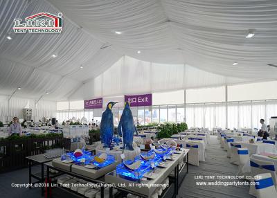 中国 50mの幅のアルミニウム フレームのレストランCFM IFAIのための屋外のでき事のテント 販売のため