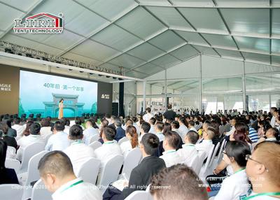Cina PVC all'aperto del doppio della tenda della tenda foranea del partito di evento - coperta di tela rivestita del tessuto del poliestere in vendita