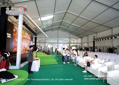 Cina PVC all'aperto del doppio della tenda della tenda foranea del partito di evento - coperta di tela rivestita del tessuto del poliestere in vendita