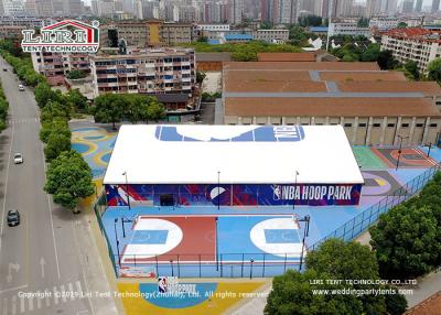 Cina Grandi tende di alluminio di evento sportivo della tenda foranea con la doppia copertura di PVC per il campo di pallacanestro in vendita