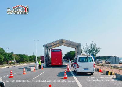 Cina Tenda 10x15m del punto di controllo di sicurezza del veicolo per la stazione epidemica di prevenzione in vendita