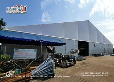 中国 40mの堅い壁ポリ塩化ビニールのドア/産業屋外の倉庫のテントが付いている大きいスポーツ・イベントのテント 販売のため