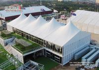 China Multi Function 6.75m Double PVC Fabric Two Storey Tent for sale