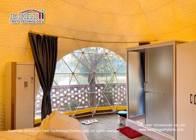 Cina Tenda geodetica di Glamping dell'elissoide dell'hotel di località di soggiorno 7x4.8m in vendita
