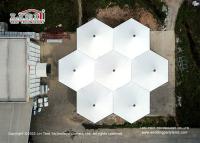 China Multi Functional High Peak Ceremony Modular Square Tent for sale
