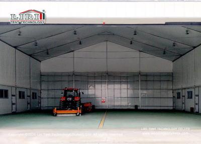 China 75kg/sqm 25m Outdoor Aircraft Hangar Tear Resistant for sale
