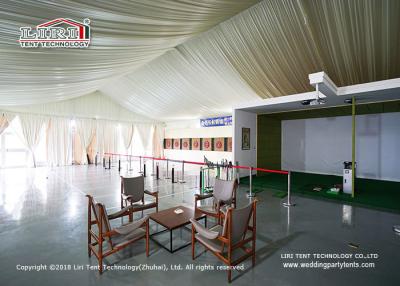 Cina La tenda di alluminio della struttura di TUV con il PVC impermeabile copre i muri laterali di vetro per gli eventi in vendita