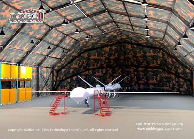 China CFM Clear Span PVC Hangar Tent With Aluminum Alloy Structure for sale