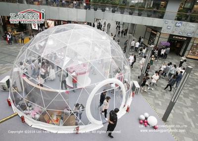 Cina sala d'esposizione del lancio di prodotto della tenda 177m2 di evento della cupola geodetica del diametro di 15m in vendita