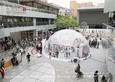 Cina sala d'esposizione del lancio di prodotto della tenda 177m2 di evento della cupola geodetica del diametro di 15m in vendita