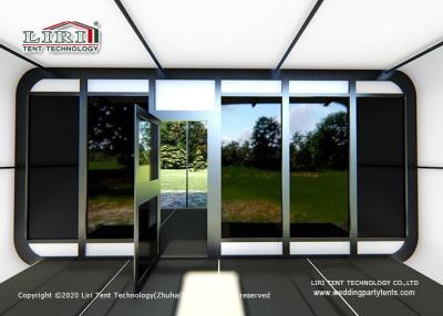 China 6m Moderne Modulaire Glamping het Hoteltenten van de Capsuledoos voor Koffiewinkel Te koop