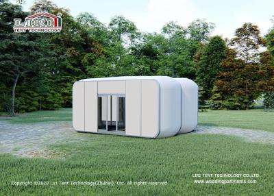 China 6m Moderne Modulaire Glamping het Hoteltenten van de Capsuledoos voor Koffiewinkel Te koop