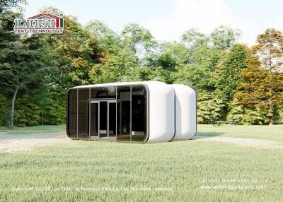 China 6m Moderne Modulaire Glamping het Hoteltenten van de Capsuledoos voor Koffiewinkel Te koop