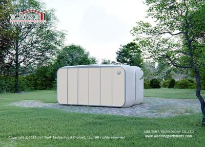 China 6m Moderne Modulaire Glamping het Hoteltenten van de Capsuledoos voor Koffiewinkel Te koop