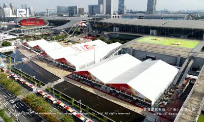 中国 130thカントンの公平なでき事のための紫外線抵抗力があるポリ塩化ビニール ホールのテント 販売のため