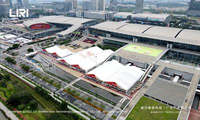 中国 130thカントンの公平なでき事のための紫外線抵抗力があるポリ塩化ビニール ホールのテント 販売のため
