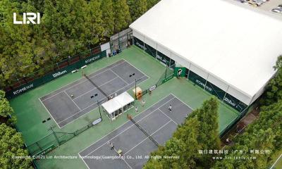 China 3.88M Height Outdoor Event Tentenaluminium Clay Tennis Court Cover Te koop