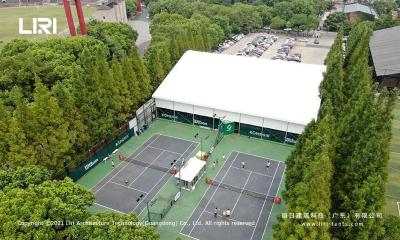 China 3.88M Height Outdoor Event Tentenaluminium Clay Tennis Court Cover Te koop