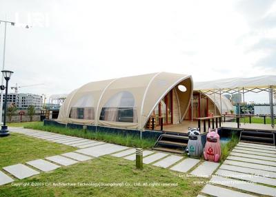 Cina Servizi degli esercizi alberghieri ignifugi impermeabili di Shell Shape Glamping Tent For in vendita