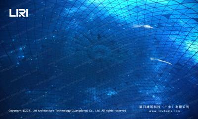 Cina Diametro impermeabile della tenda 60m della cupola geodetica della struttura del metallo in vendita