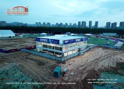 Cina termo tenda della tenda foranea del film della struttura del cubo del tetto 500sqm per il centro espositivo in vendita