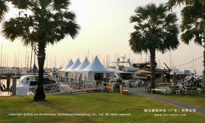China De Tent6x6 Hoge Piekmarkttent van Gazebo van het pagoderas voor Openluchtgebeurtenis Te koop
