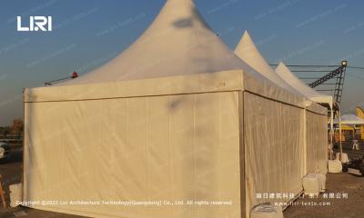 中国 紫外線抵抗力がある屋外のでき事のテントの塔の競争の望楼6x6の最も高いピークの玄関ひさし 販売のため