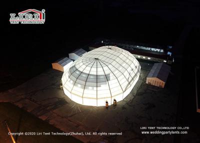 中国 40mの新製品の進水のための広い屋外のでき事のテントのホールの透光性カバーの多多角形の切り妻端 販売のため