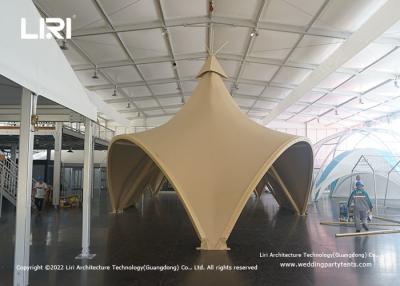 Cina Grande tenda di Glamping di tepee nella vita selvaggia progettata dalle strutture della lega di alluminio in vendita