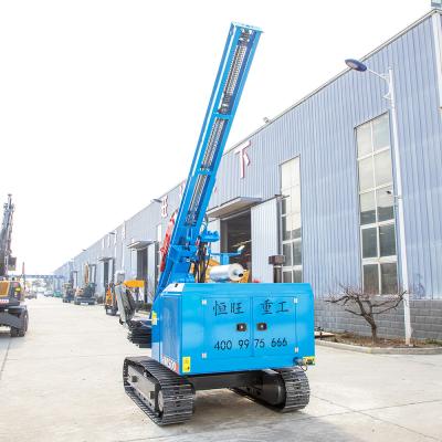 Cina 5m rotativo idraulico crawler driver pila solare per impianti fotovoltaici solari in vendita
