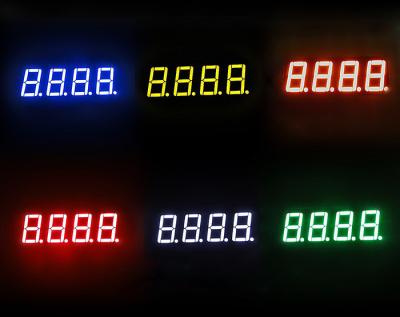 Cina Visualizzatore digitale bianco elettrico di segmento di numero 7 di colore quattro 0,56