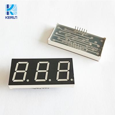 Cina 7 colore d'emissione rosso di tre cifre a 0,8 pollici del modulo FND dell'esposizione di LED di segmento in vendita