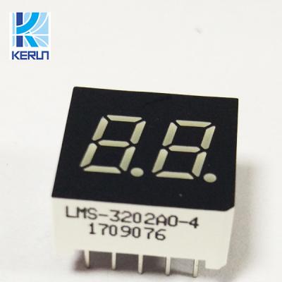 China 2 Digit 7 Segment Led Display , 0.3 Inch Multi Color 7 Segment Display CC/CA for sale