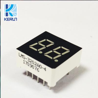 China 2 Digit 7 Segment Led Display , 0.3 Inch Multi Color 7 Segment Display CC/CA for sale