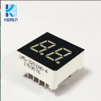 Chine Le segment multi de la cathode 7 de couleur affichage à LED le chiffre 2 des goupilles de 0,3 pouces 10 à vendre