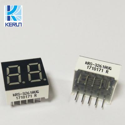 China O diodo emissor de luz do segmento do dígito 7 do verde 2 indica 0,36 polegadas para o dispositivo eletrónico à venda