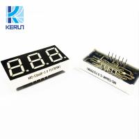 China 14.2mm 0.56in weißes 7 Segment LED zeigt Stelle 3 für Digital-Temperatur an zu verkaufen