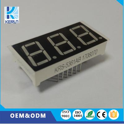 Cina Il segmento comune LED dell'anodo 7 visualizza 3 la cifra 0.56in per l'esposizione del condizionatore d'aria in vendita