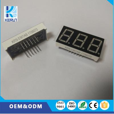 Cina Il segmento comune LED dell'anodo 7 visualizza 3 la cifra 0.56in per l'esposizione del condizionatore d'aria in vendita