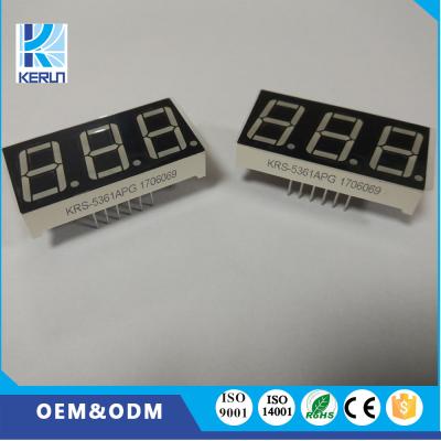 Cina Il segmento comune LED dell'anodo 7 visualizza 3 la cifra 0.56in per l'esposizione del condizionatore d'aria in vendita