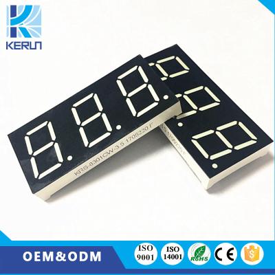 China Nixie Tube Module 7 Segment LED Displays 3 Digit 0.8 Inch For Humidity Indicators for sale