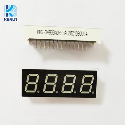 Cina 4 esposizioni di LED a 0,39 pollici di segmento della cifra 7 per la scala elettronica in vendita