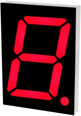 China ODM 10 Segment 4in Pin 1 Bit-7 rote LED-Anzeige für Innen zu verkaufen